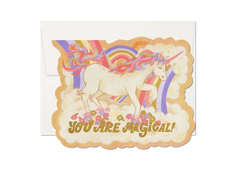 Magical Unicorn Greeting Card