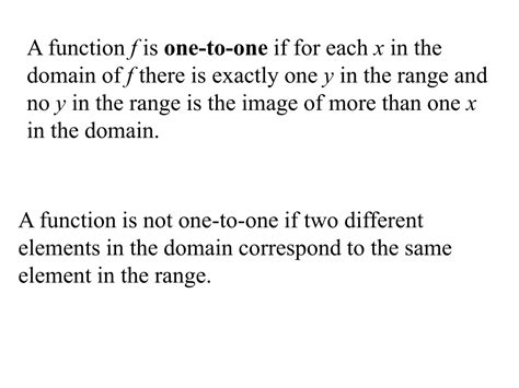 PPT One To One And Inverse Functions PowerPoint Presentation Free Download ID 9515722