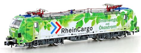 Modellbahn Scheierlein Hobbytrain H S E Lok BR Smartron RheinCargo DC Sound