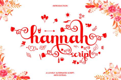 Hannah Script Font Download Free Font
