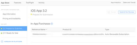 Ios No Field To Add Subscription Status Url Under App Information In