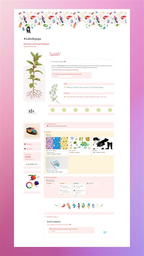 Create A Stunning Personal Homepage With Notion