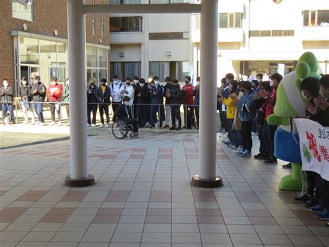 全仏準v大谷選手 本学でお祝い報告会｜健康福祉学部 スポーツ健康福祉学科｜学部・学科からのお知らせ｜学校法人 永原学園 西九州大学