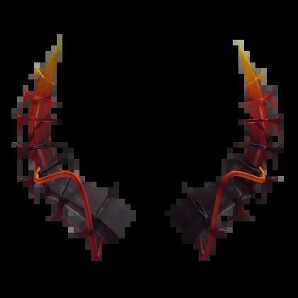 Fire Horns Roblox Item Rolimons