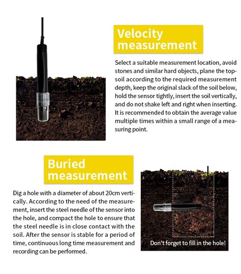 Formaldehyde Modbus 3 In 1 Soil PH Meter With Custom Support