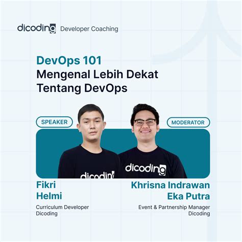 Dicoding Developer Coaching 79 Devops Devops 101 Mengenal Lebih