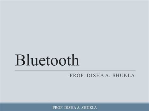 Mobile Computing And Wireless Communication Unit 5 Gtu Ppt
