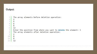 Data Structure Arrays In C Programming Language Pdf