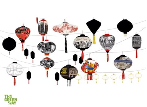 “lantern Stories” Public Art Project By Artist Yu Wen Wu Empty Bamboo
