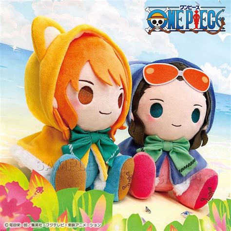 Nico Robin Chibi Plush Kemopon One Piece Authentic Japanese One Piece Plush Worldwide