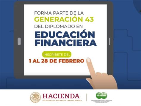 Aprende educación financiera con el diplomado de la CONDUSEF