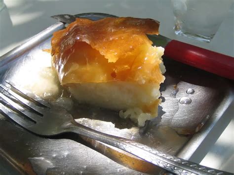 Galaktoboureko Recipe Traditional Greek Custard Pie