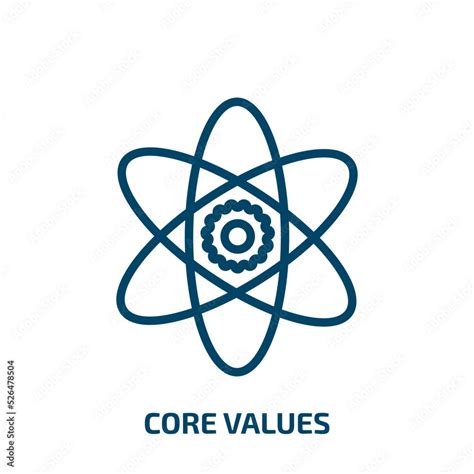 Core Values Icon From General Collection Thin Linear Core Values