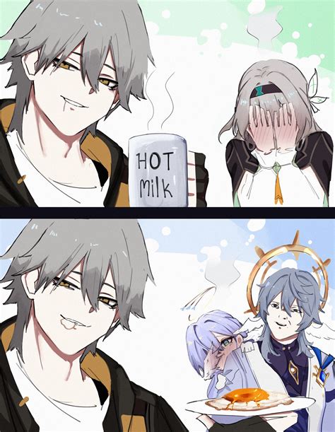 Best Girls Make Caelus Some Brea Wait Why Are They Embarrassed🤔 Honkai Star Rail Hoyolab