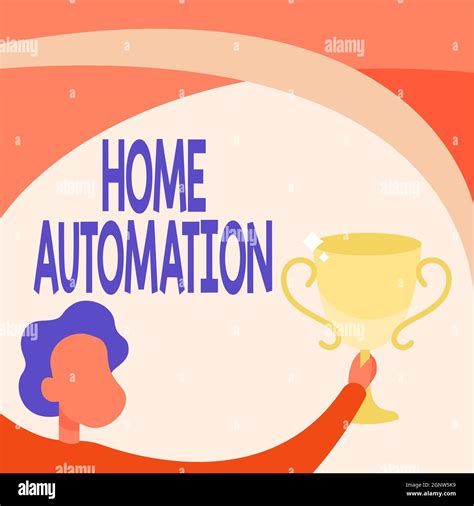 Text Sign Showing Home Automation Business Concept Home Solution That Enables Automating The