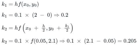runge kutta fourth order method is used to solve the differential