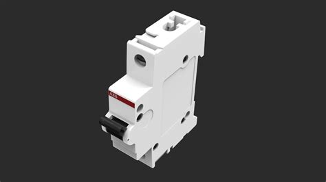 3d Mcb Circuit Model Turbosquid 2072056