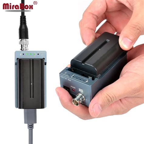 MiraBox SDI To HDMI Battery Converter SDI To HDMI Adapter Convert SD HD SDI G SDI BNC To HDMI