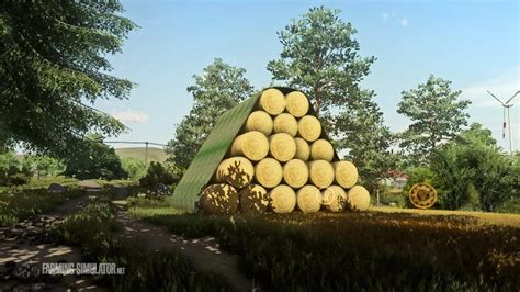 Fs22 Bale Storages V 14 Farming Simulator 22 Mods