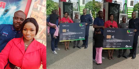 Mummy Zee Husband Receive Nnpc N200k Fuel Voucher