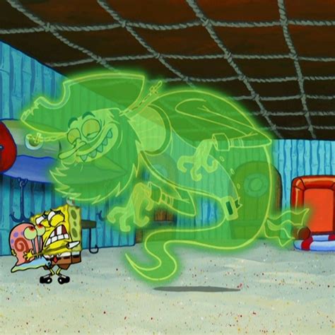 Spongebob Squarepants Ghost Host Spongebob