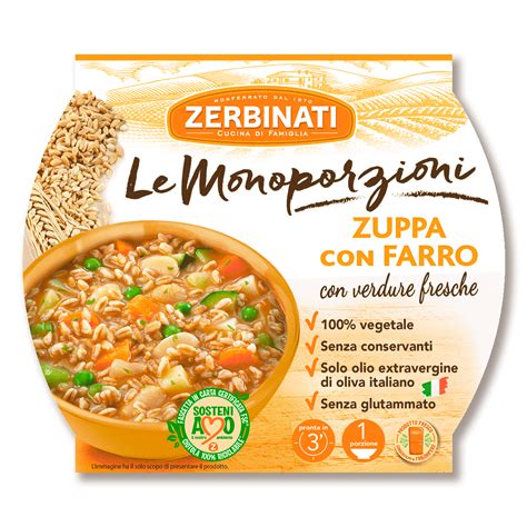 Zuppa Con Legumi E Cereali 310g Zerbinati