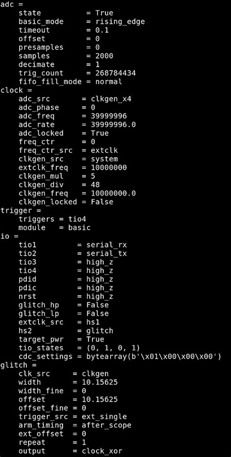Timeout In Openadc Capture No Trigger Seen Trigger Forced Newae Forum