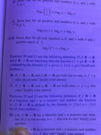 Answered If F R R And G R R Are Both Onto Is F G Also Onto Justify Your Answer