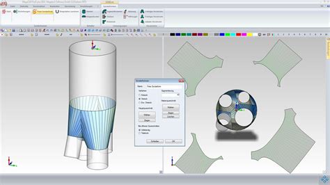 Cad Software Blechabwicklung And Blechbearbeitung Megacad Blech 3d