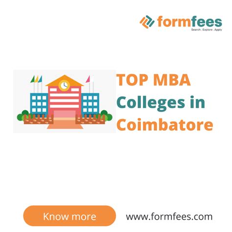 Top Mba Colleges In Coimbatore Formfees