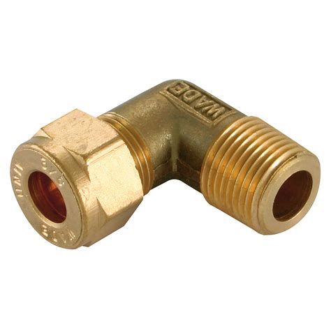 1 4 NPT And API Male X 3 8 OD Male Stud Elbow Shepherd Hydraulics
