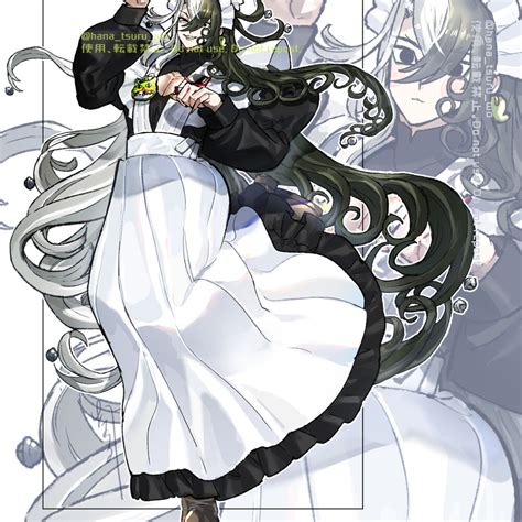【女仆周】屋道满 带猫耳fategrandorderfgo 插画世界