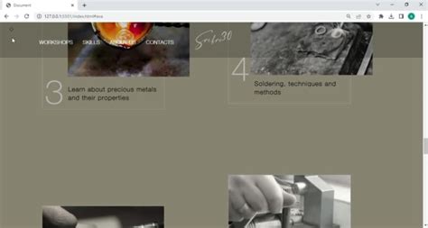 develop and correct responsive website with html css and js by aleksei
