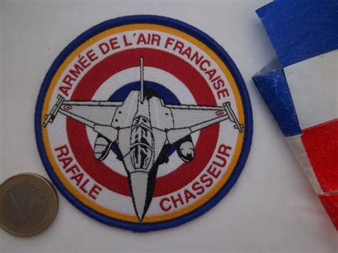 PATCH ÉCUSSON PILOTE rafale armée air France thermocollant tissé EUR PicClick FR