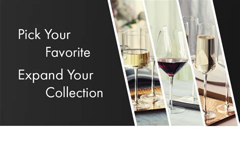 Square Wine Glasses Set Of 4 Crystal Wine Glasses 14oz