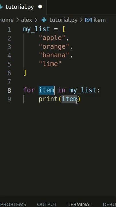 Python List Iteration Shorts Python Programming Youtube