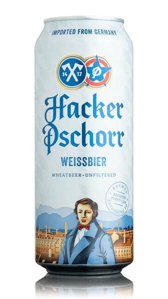 Hacker Pschorr Weisse Can Noble Green