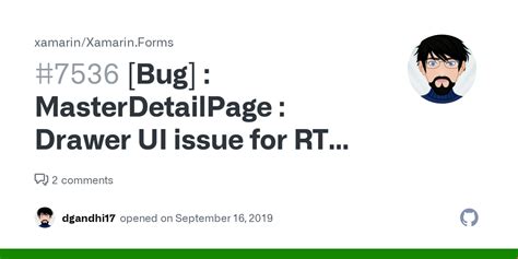 Bug Masterdetailpage Drawer Ui Issue For Rtl Direction Arabic Language · Issue 7536