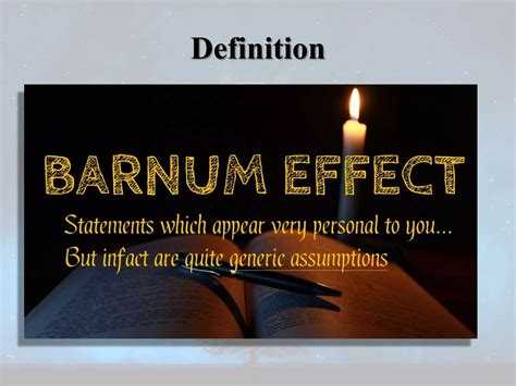 Barnum Effect Pptx
