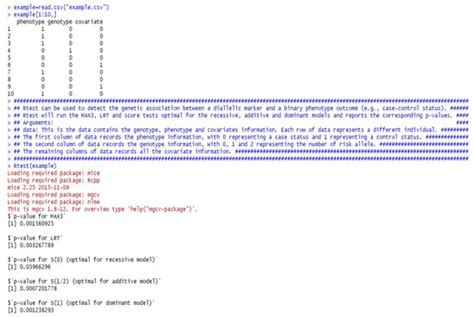 Cmax3 A Robust Statistical Test For Genetic Association Accounting For Covariates