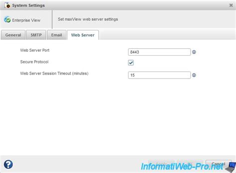 Presentation Of The Microsemi Adaptec Maxview Storage Manager V4 V3 Web Interface Raid