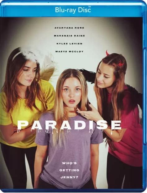 Paradise Blu Ray Avaryana Rose Makenzie Raine Kylee Levien Us Import
