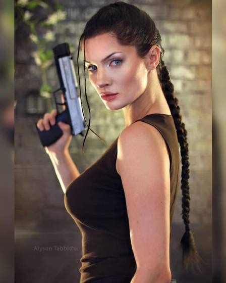 Alyson Tabbitha Lara Croft Cosplay Cosplaycodex