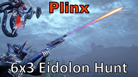Plinx 6x3 Warframe 18 Eidolons In 1 Night Cycle Unairu Wisp DPS Volt