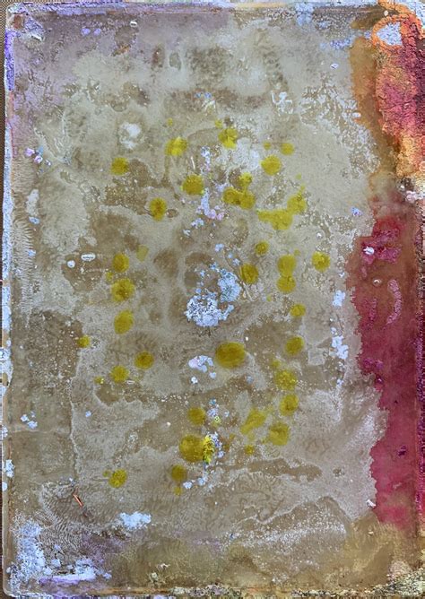 Alcohol Ink Experiments On The Gelli Plate