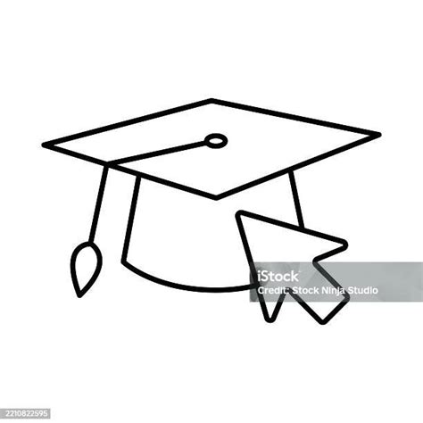 온라인 교육 라인 아이콘입니다 E러닝 교육 교육 온라인 학습 편집 가능한 스트로크 아이콘 공부에 대한 스톡 벡터 아트 및 기타