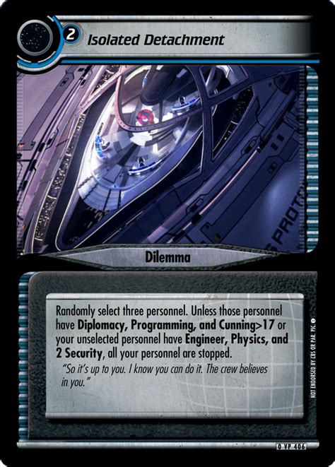 Isolated Detachment Vp Cardguide Wiki Fandom