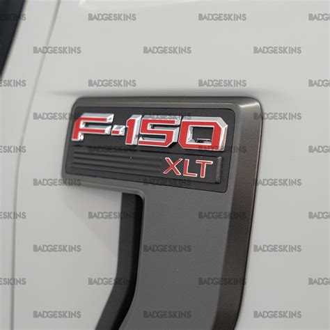 Ford 14th Gen F150 Fender F150 Lettering Overlay Badgeskins