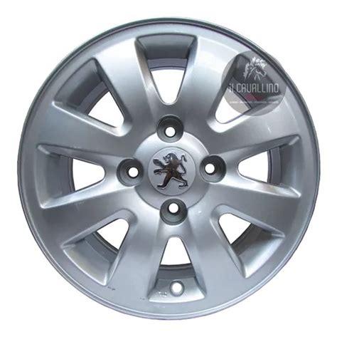 Llanta Aleacion Original Peugeot 207 Rodado 14 Cavallino