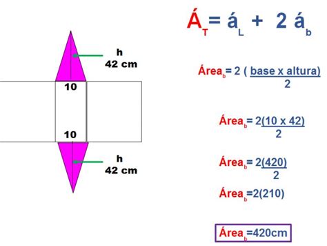 Ejemplos Resueltos De Área Y Volumen De Prismas Prismas Prisma